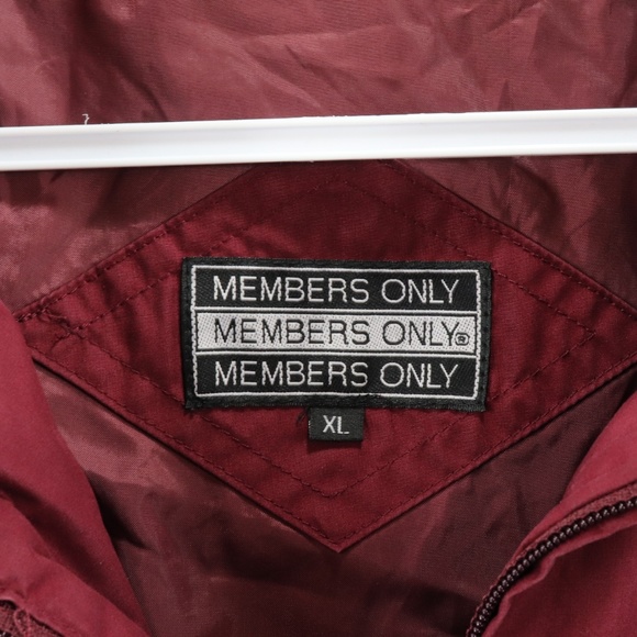 Members Only | Jackets & Coats | Vintage Members Only Spell Out Bomber ...